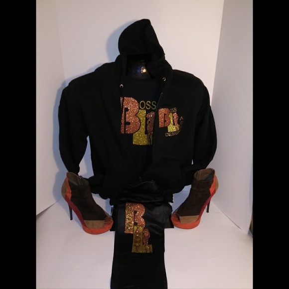 Gildan | Other | Boss Lady Glitter Outfit | Poshmark